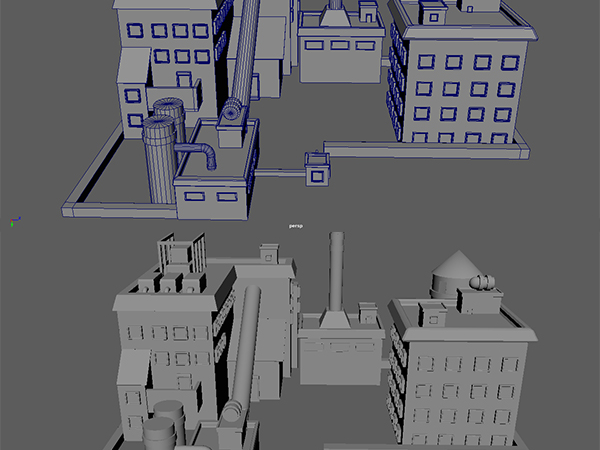 工厂建模_养成oO-站酷ZCOOL
