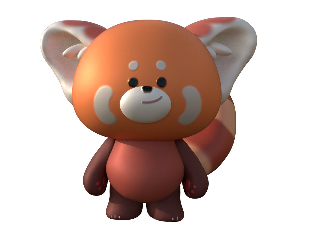 小浣熊_余qiu-站酷ZCOOL