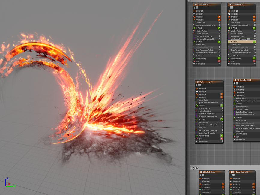 刀光 UE4制作_易易向前冲-站酷ZCOOL
