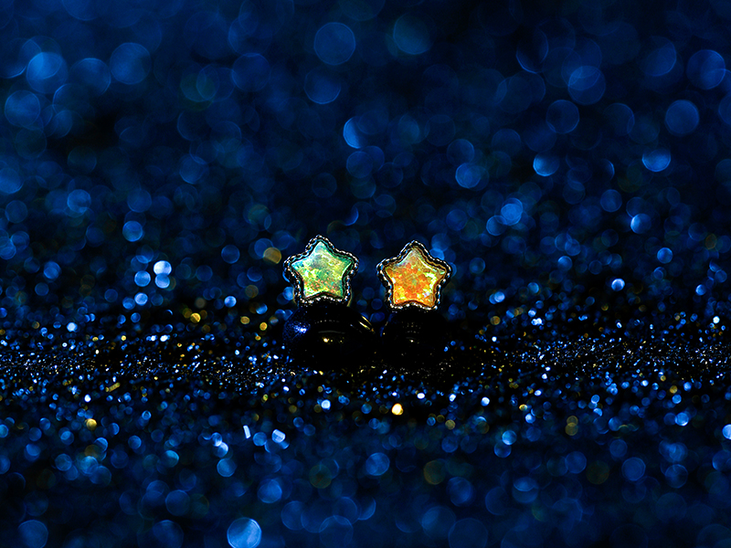 星星耳骨钉_cous-站酷ZCOOL