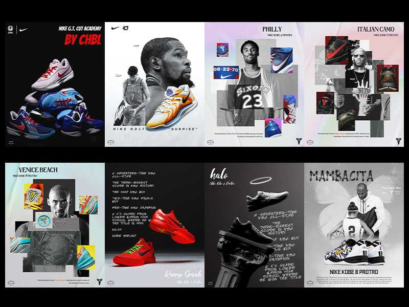 球鞋海报 ｜ NIKE 耐克品牌 PART 4_zorrocoon妖妖-站酷ZCOOL