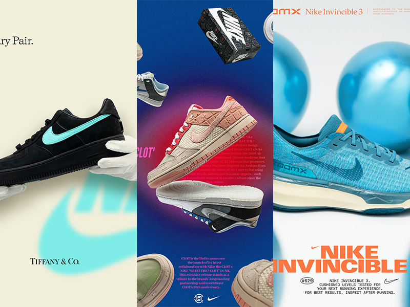 球鞋海报 ｜ NIKE 耐克品牌 PART 7_zorrocoon妖妖-站酷ZCOOL