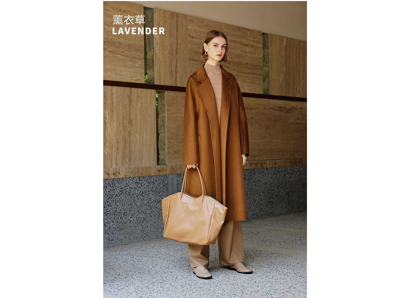 短发外模 冬季羊绒大衣拍摄_模特经纪人Cici-站酷ZCOOL