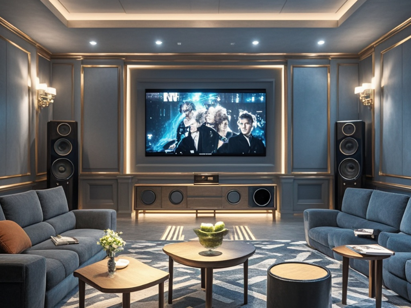 影音室装修需要注意哪些声学处理问题？_拾人心-站酷ZCOOL