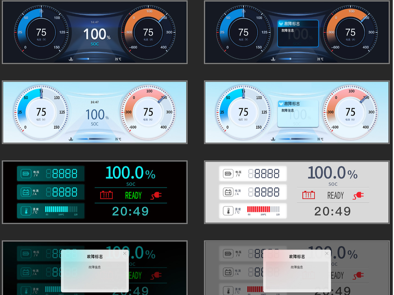 HMI&UI 汽车仪表盘UI界面设计_云游四方8023-站酷ZCOOL