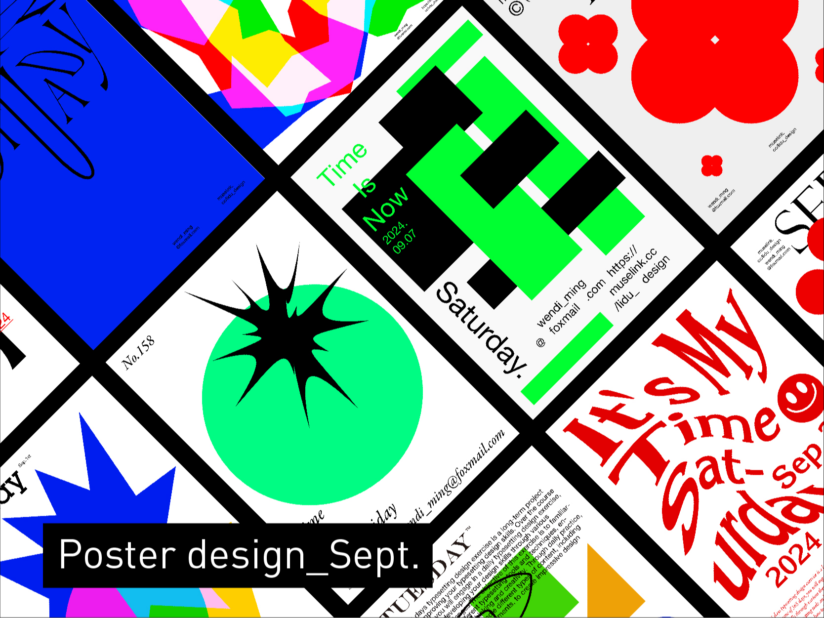 9月海报合集｜灵感｜版式_wendi_ming-站酷ZCOOL