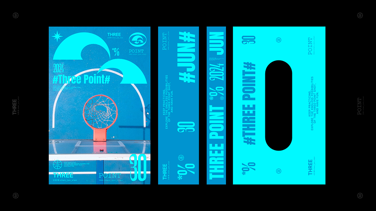 3分 / THREE POINT_Jun_陈俊贤-站酷ZCOOL