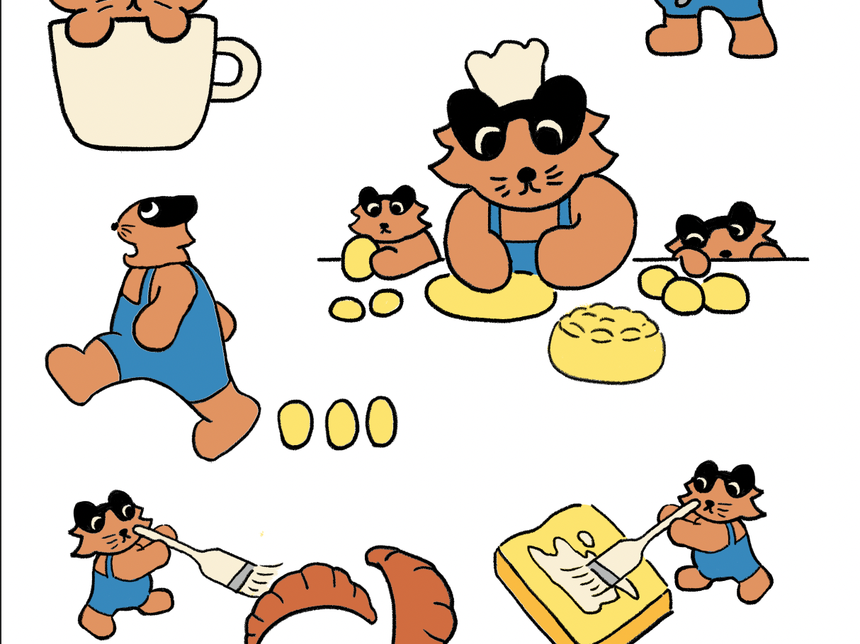 烘培面包坊_卢克猫Luke-站酷ZCOOL