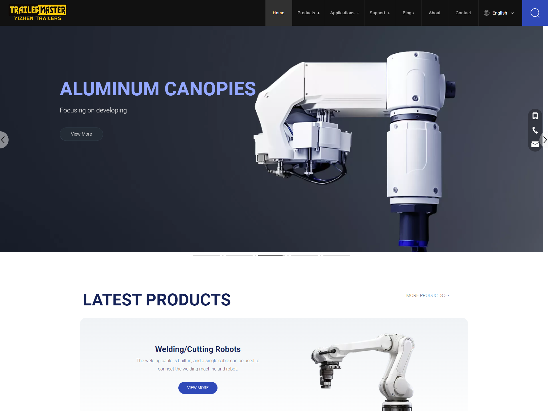 B2B官网—工业设备_雨末千寻-站酷ZCOOL