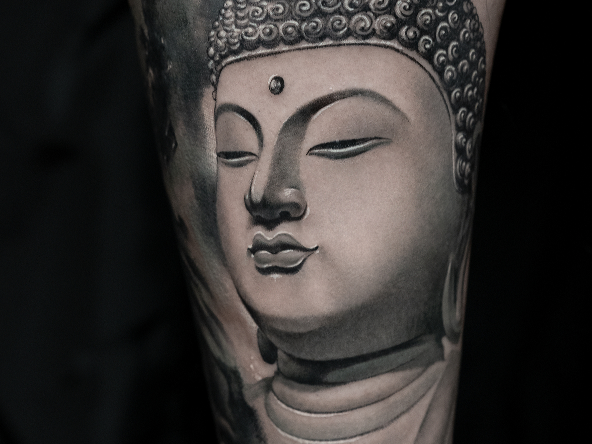 佛像 纹身_戊辰纹画-站酷ZCOOL
