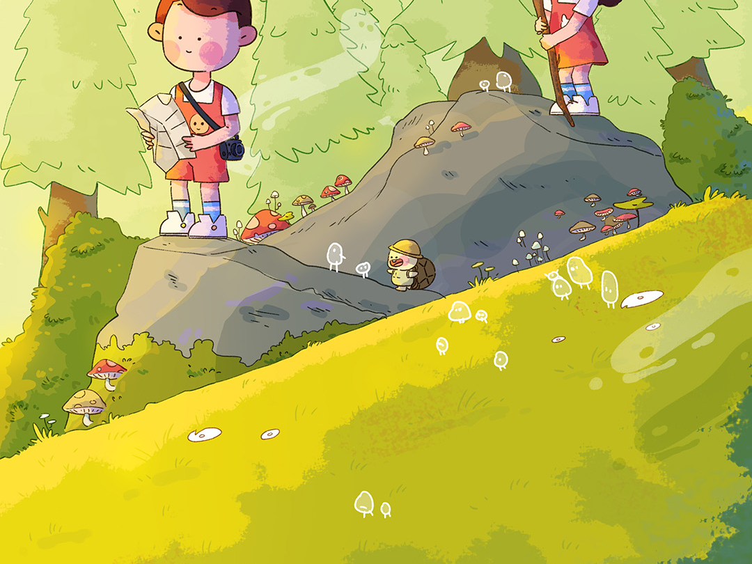 探險小分隊~出發！_ZEZEPLANET-站酷ZCOOL