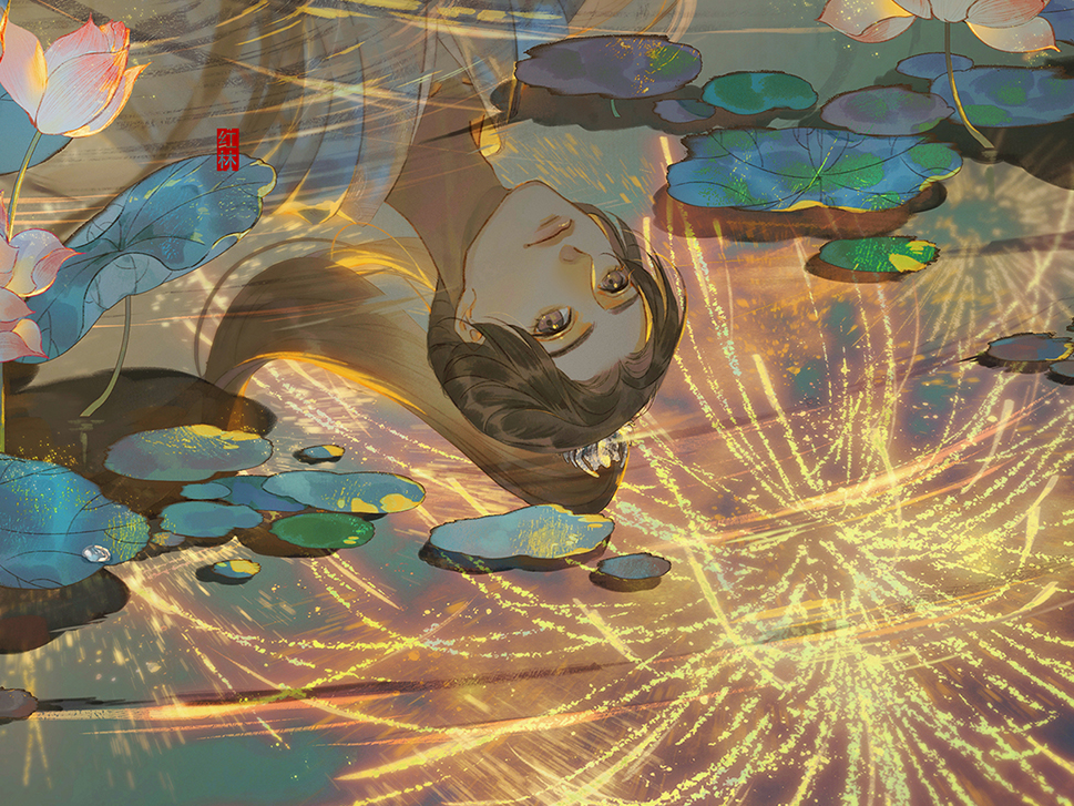 你如烟花般短暂。 _画画的红林-站酷ZCOOL