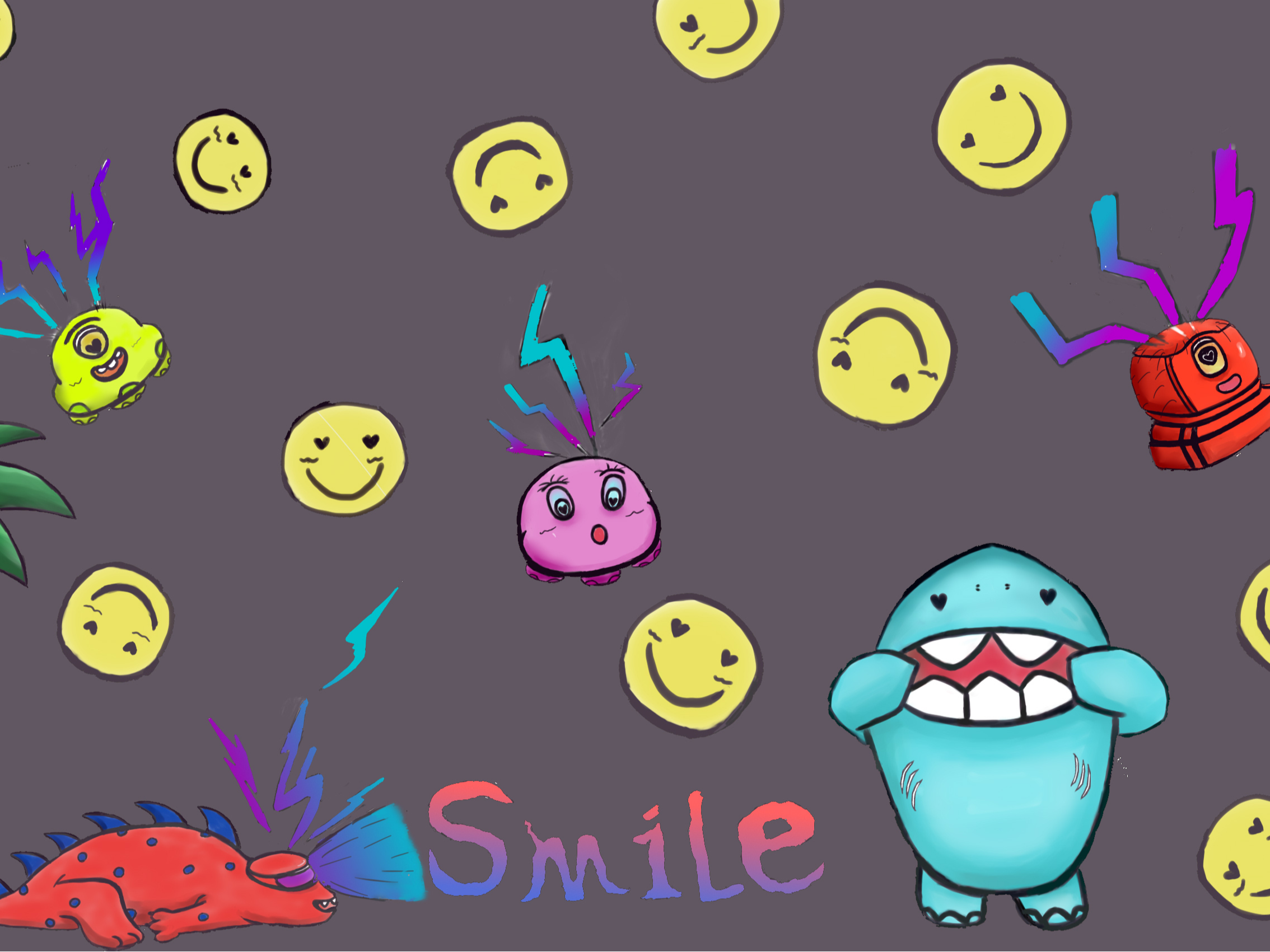 Smile(微笑）_Z925528717-站酷ZCOOL