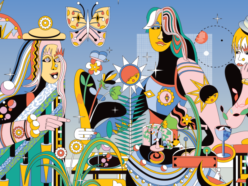 闪魔——花开自然香，花香蝶自来_xerxes_X-站酷ZCOOL