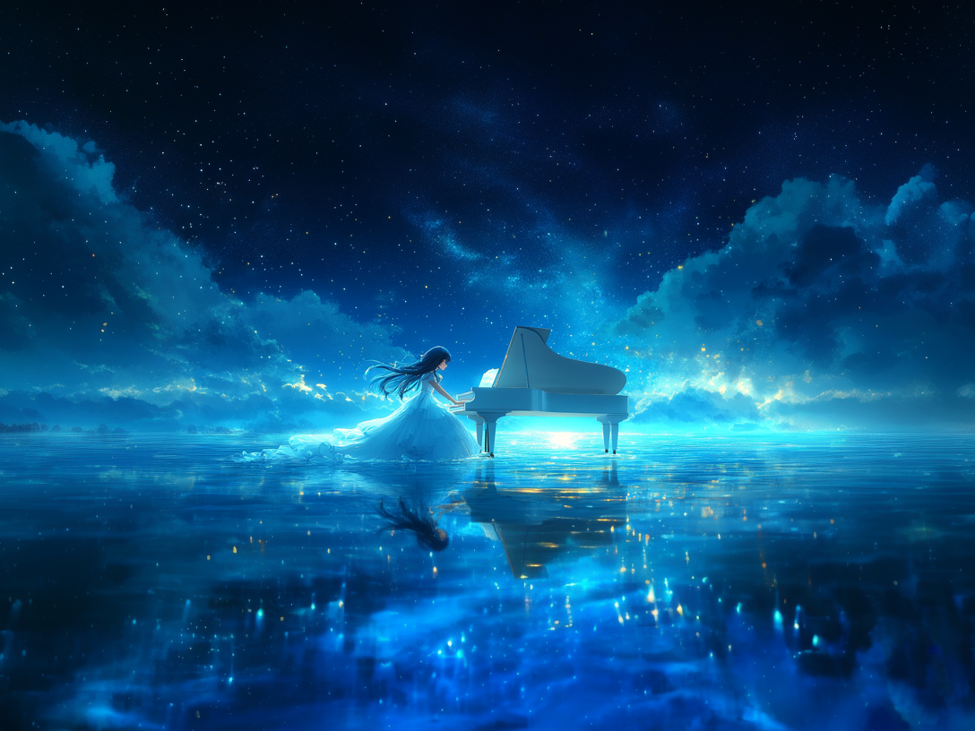 二次元动漫少女_花之矢-站酷ZCOOL