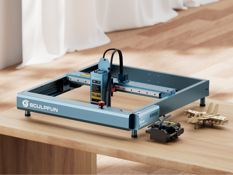 SCULPFUN SF-A9 激光雕刻机 官方详情图_托比昂-站酷ZCOOL
