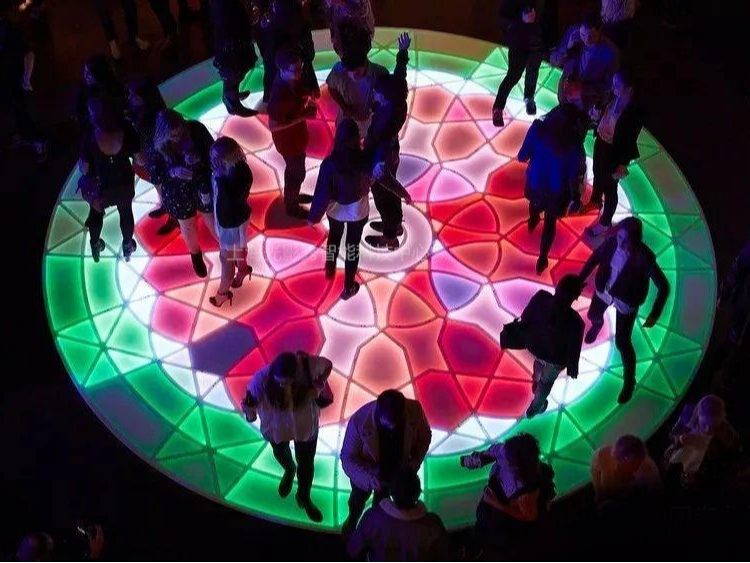 LED舞池地砖互动装置_上海光影秀-站酷ZCOOL