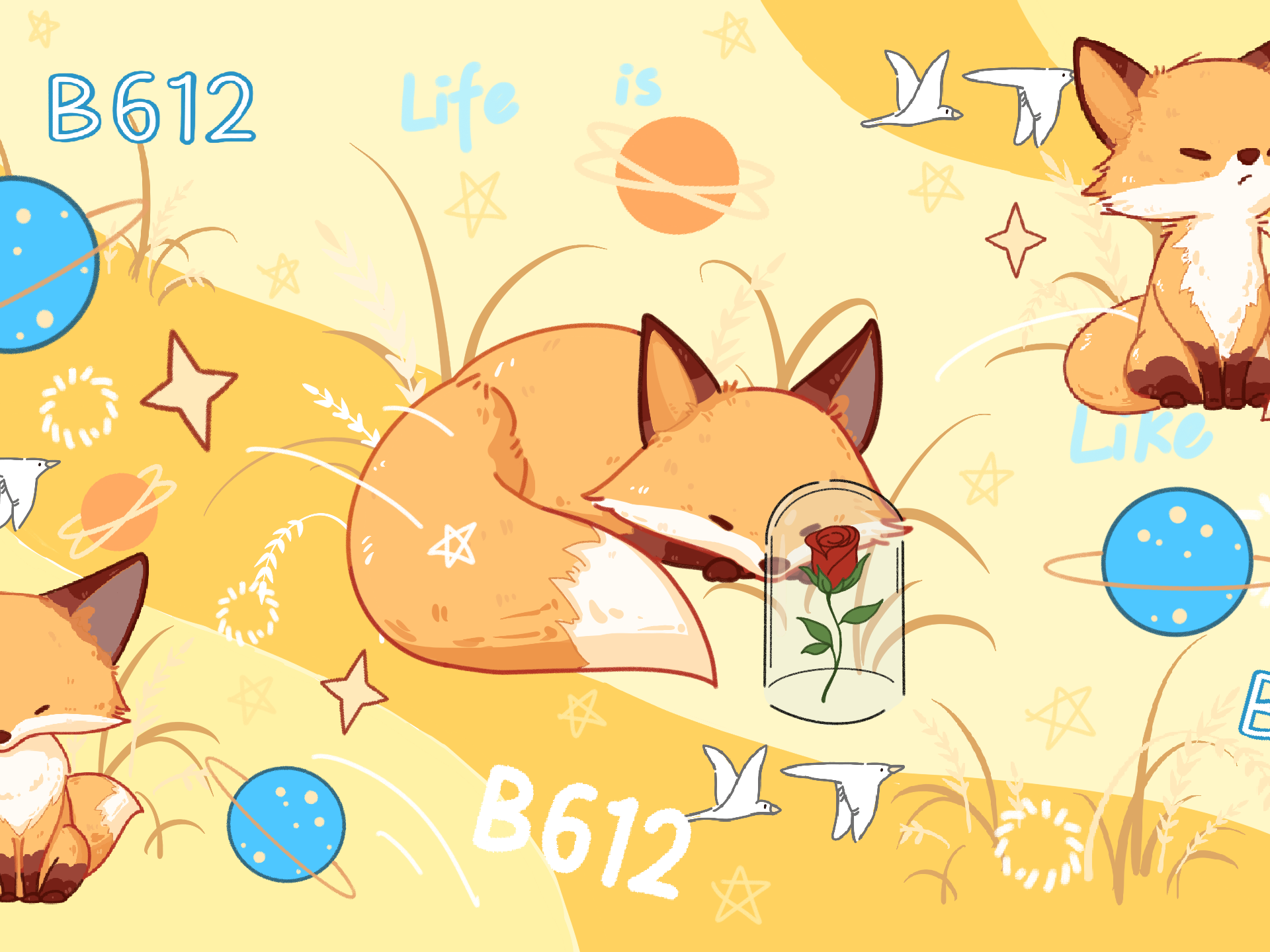 Fox&Love_cc肆首-站酷ZCOOL