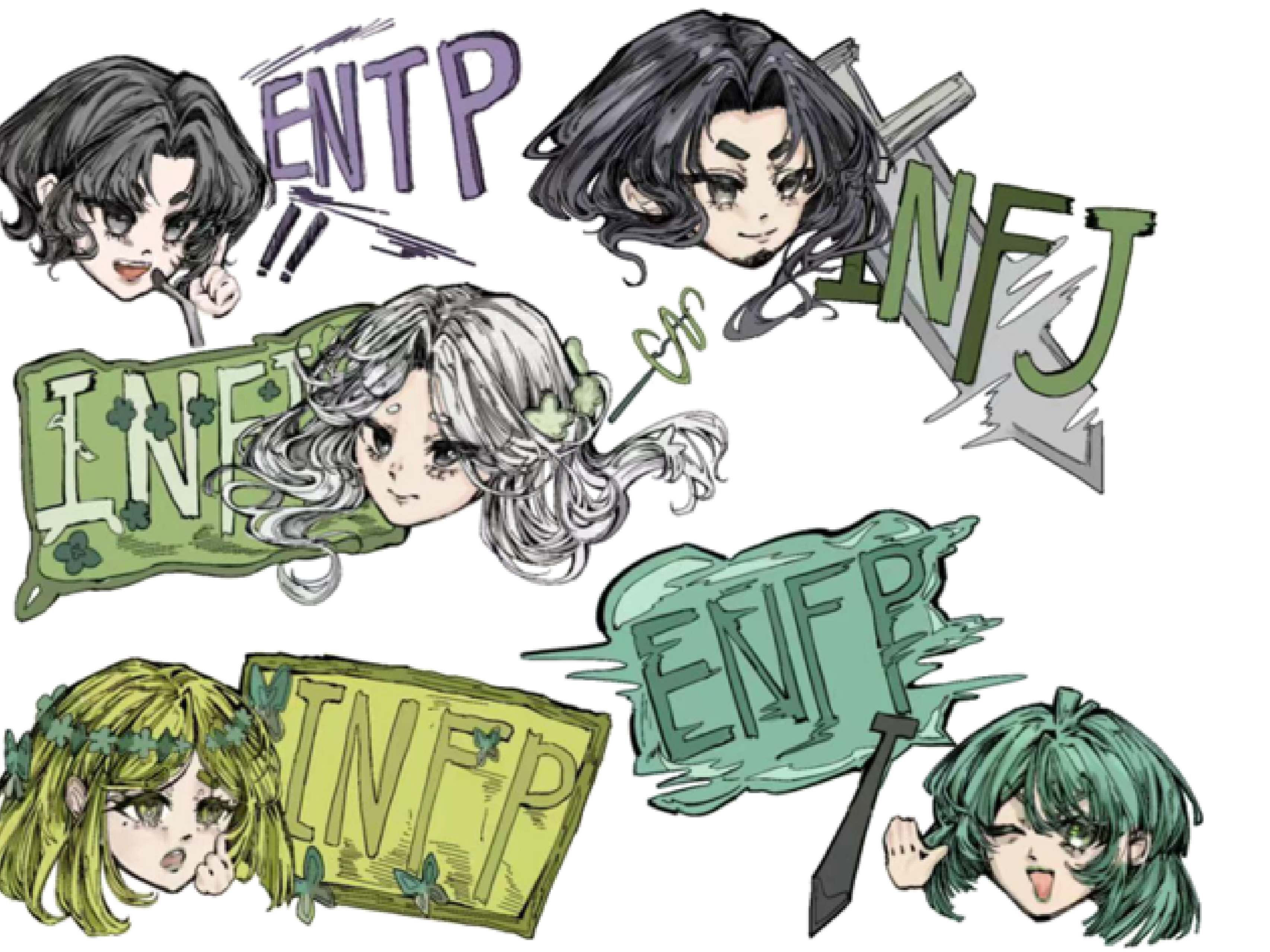 mbti_素材网站_图片免费下载-ZCOOL站酷