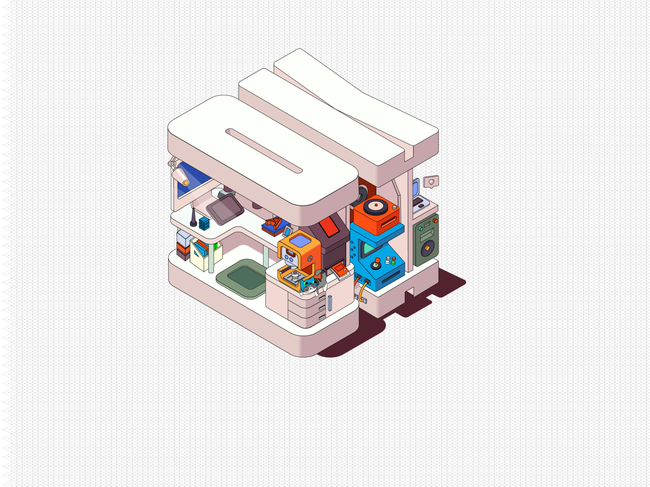 2.5D_UI张婷-站酷ZCOOL