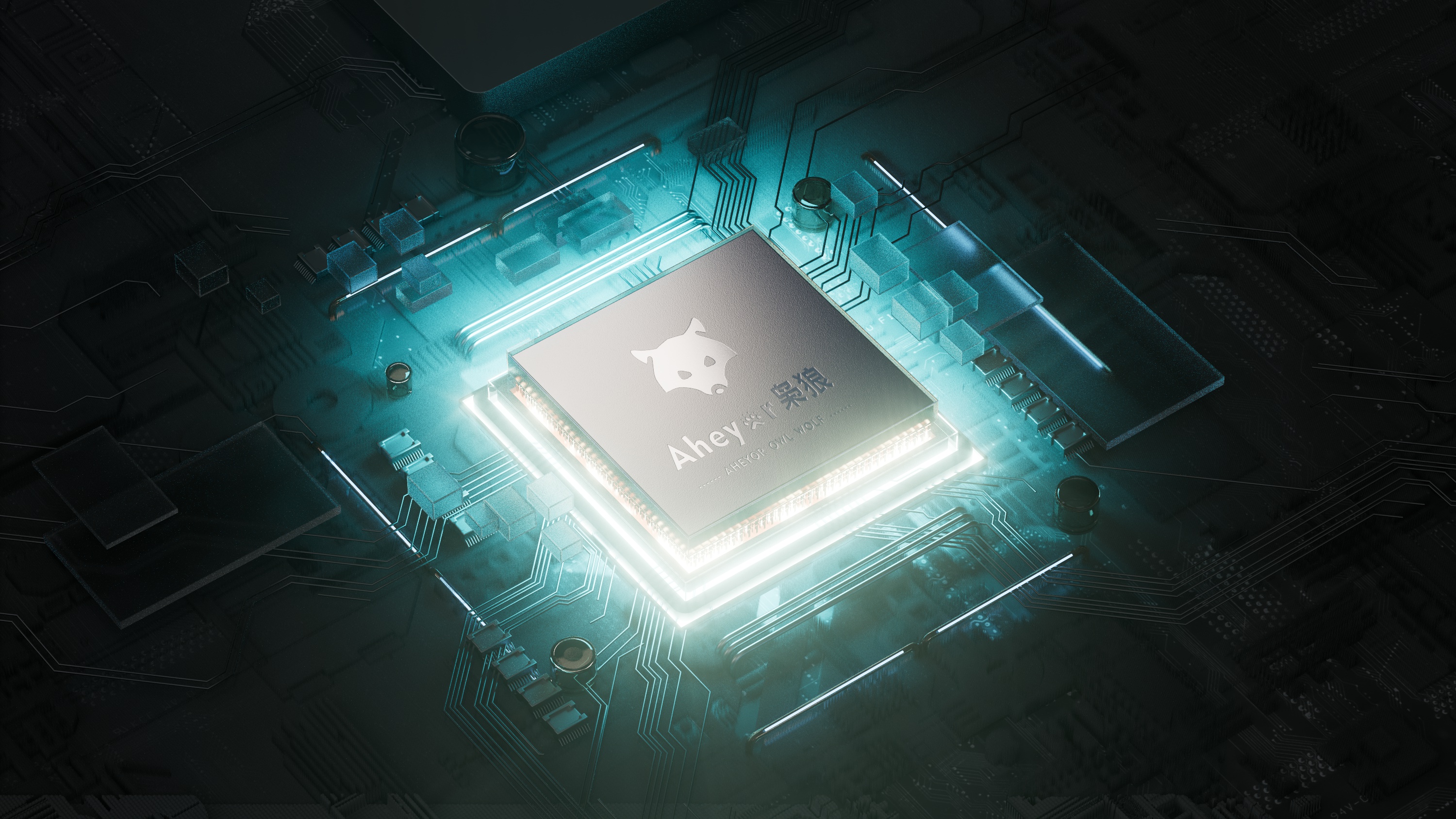 Aheyor芯片-渲染_枭狼aheyor-站酷ZCOOL