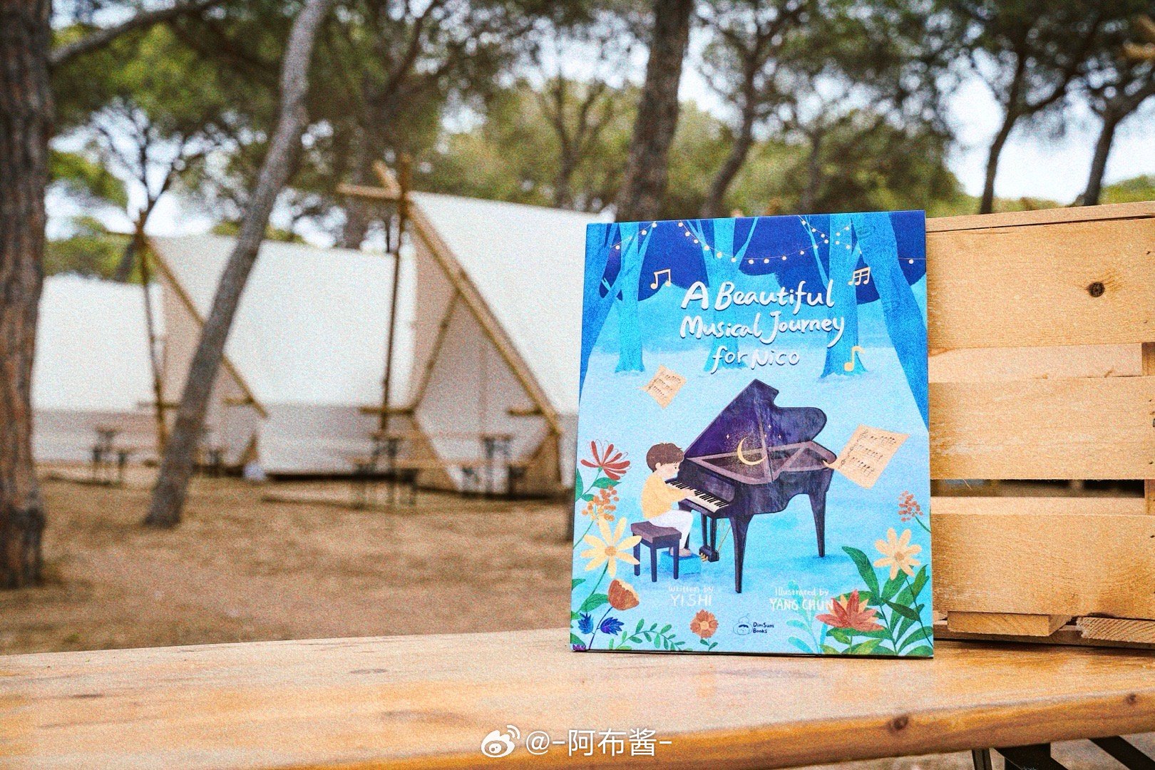 绘本出版★《A beautiful musical journey for Nico》_阿布酱-站酷ZCOOL