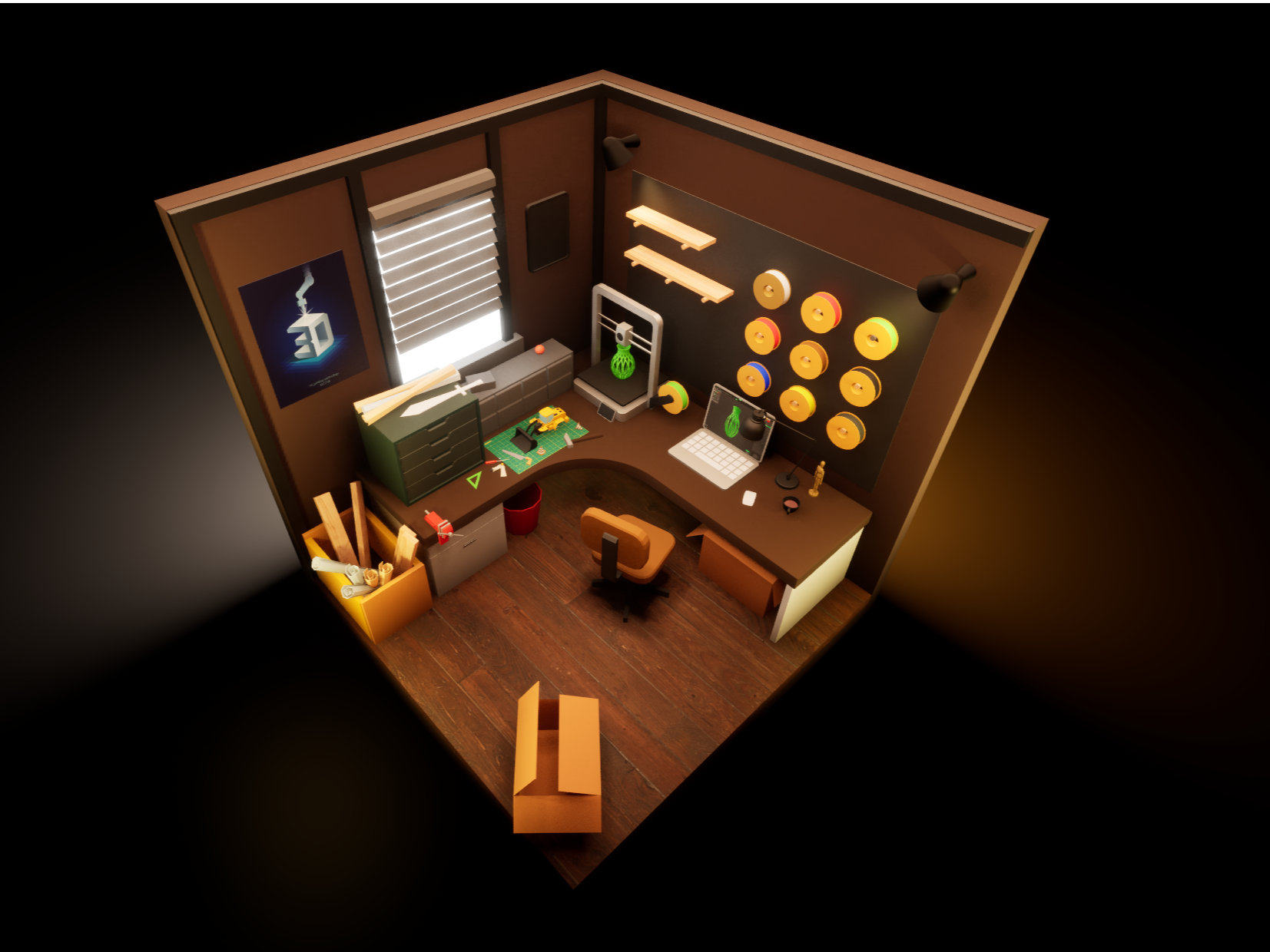 木工坊-UE 5初尝_joeysun-站酷ZCOOL