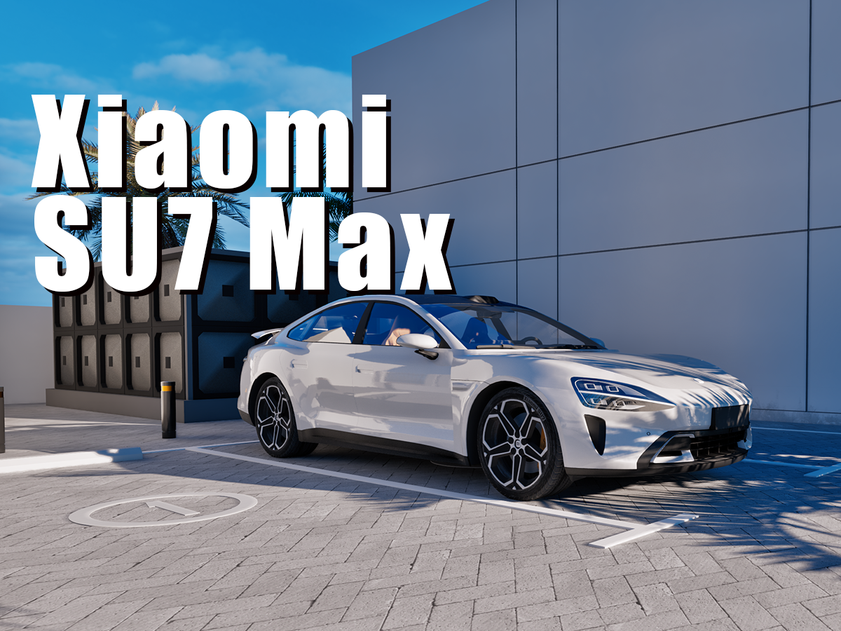 【Twinmotion】Xiaomi SU7 Max_White_Guys-站酷ZCOOL