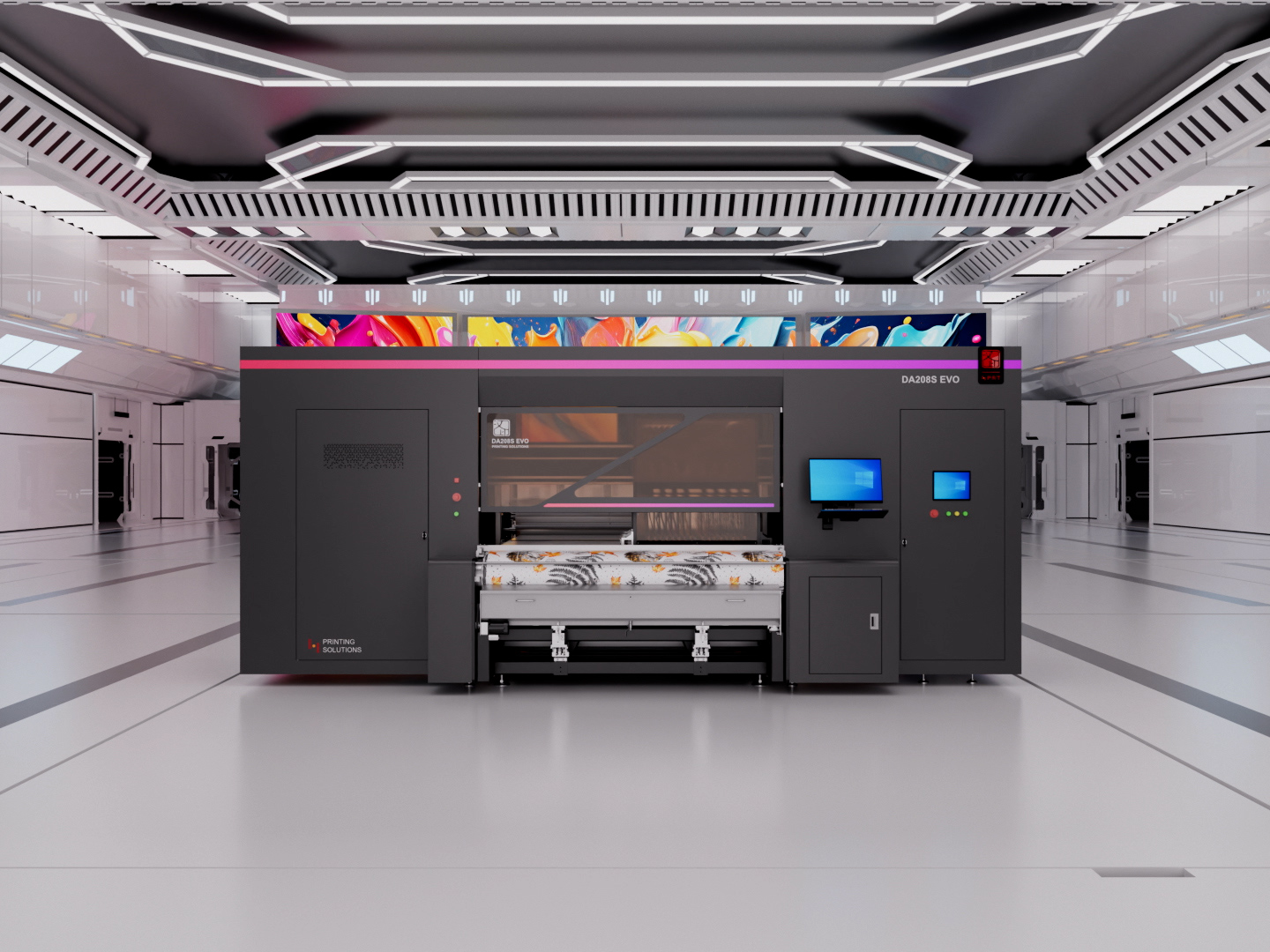 汉印数码印花机三维动态视频_半生少年coca-站酷ZCOOL