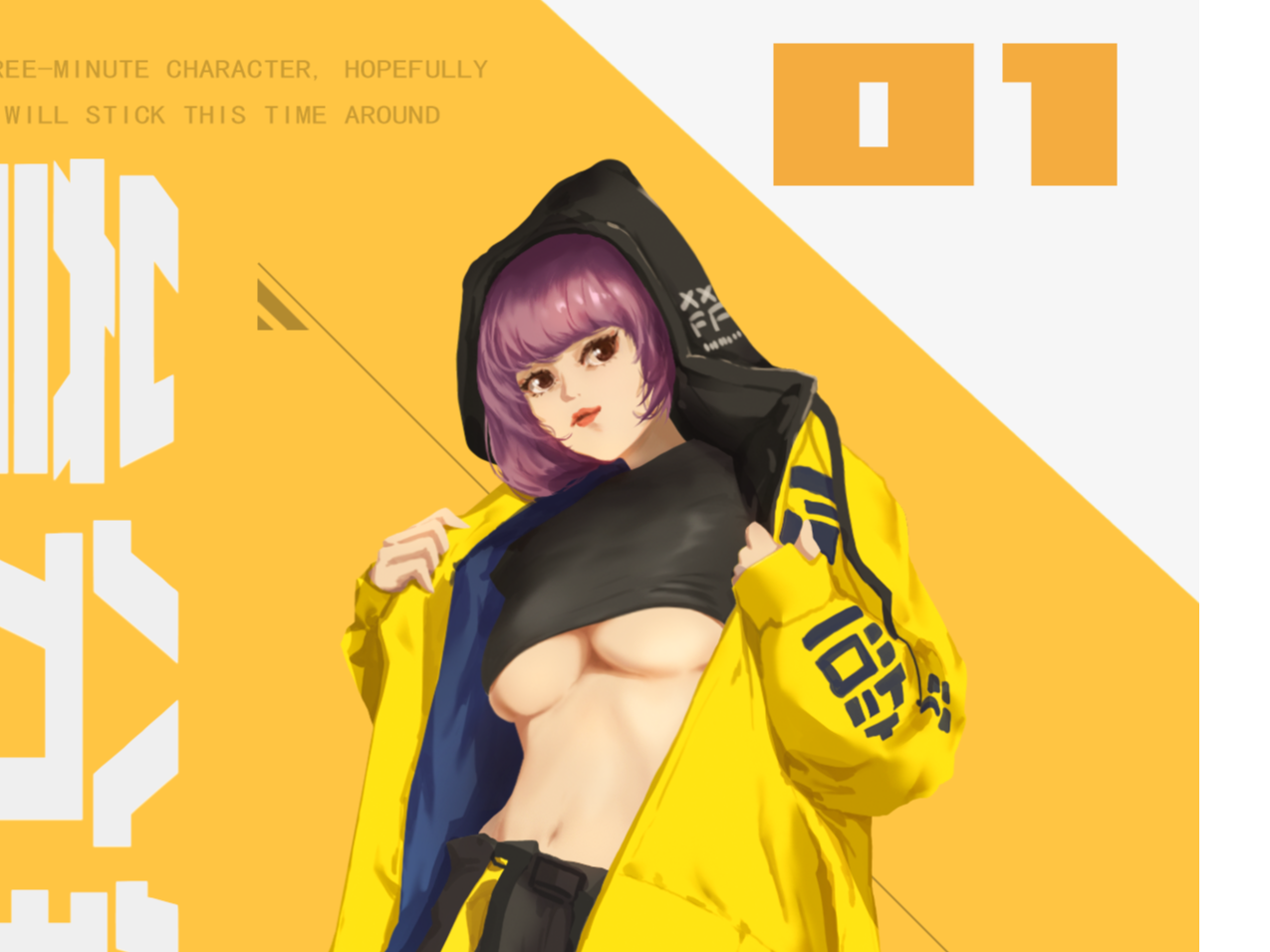 三分钟热度系列人物01_夫夫cc-站酷ZCOOL