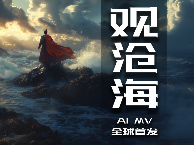 《观沧海》Ai原创MV 全球首发_大象Y-站酷ZCOOL
