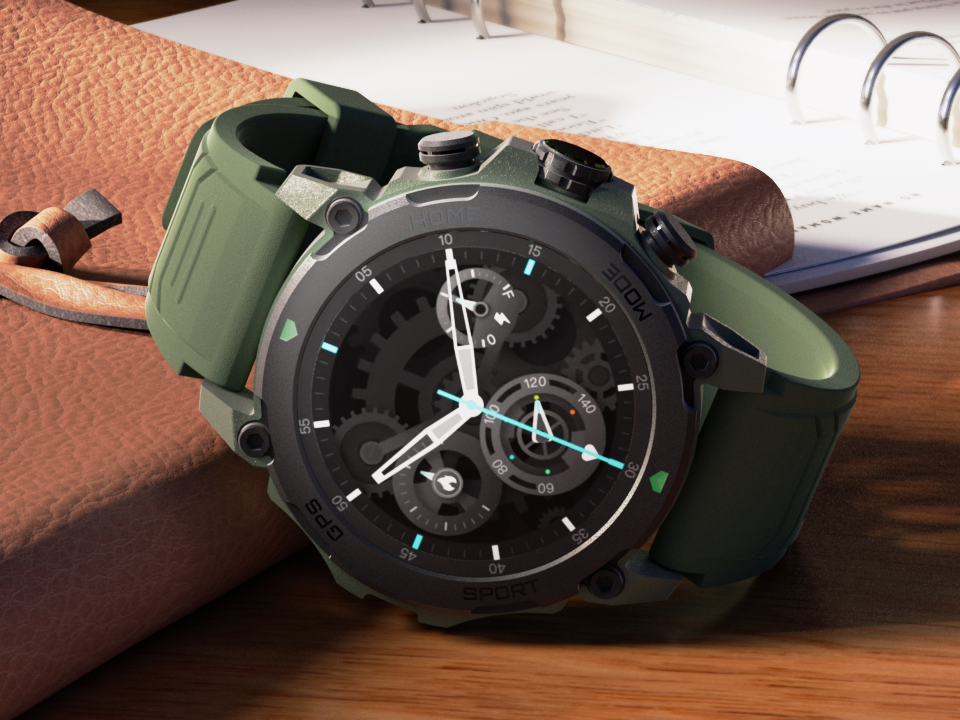 手表静帧渲染图_岁岁yy-站酷ZCOOL