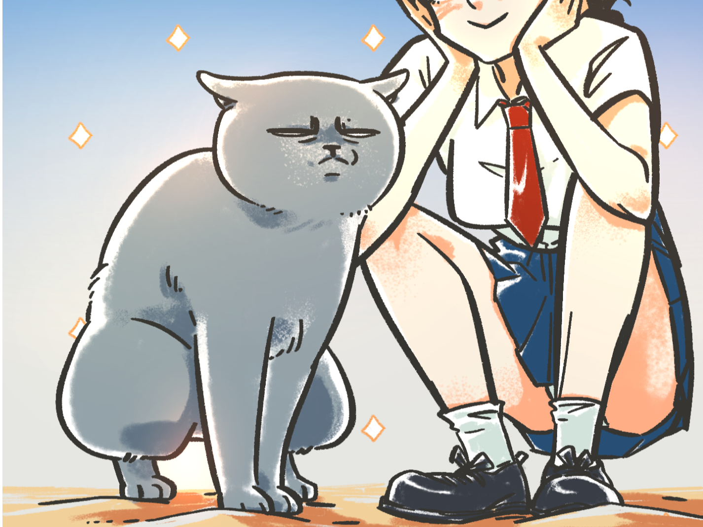 黑色淘金记·铲屎的双重妄想_小山老鸹-站酷ZCOOL