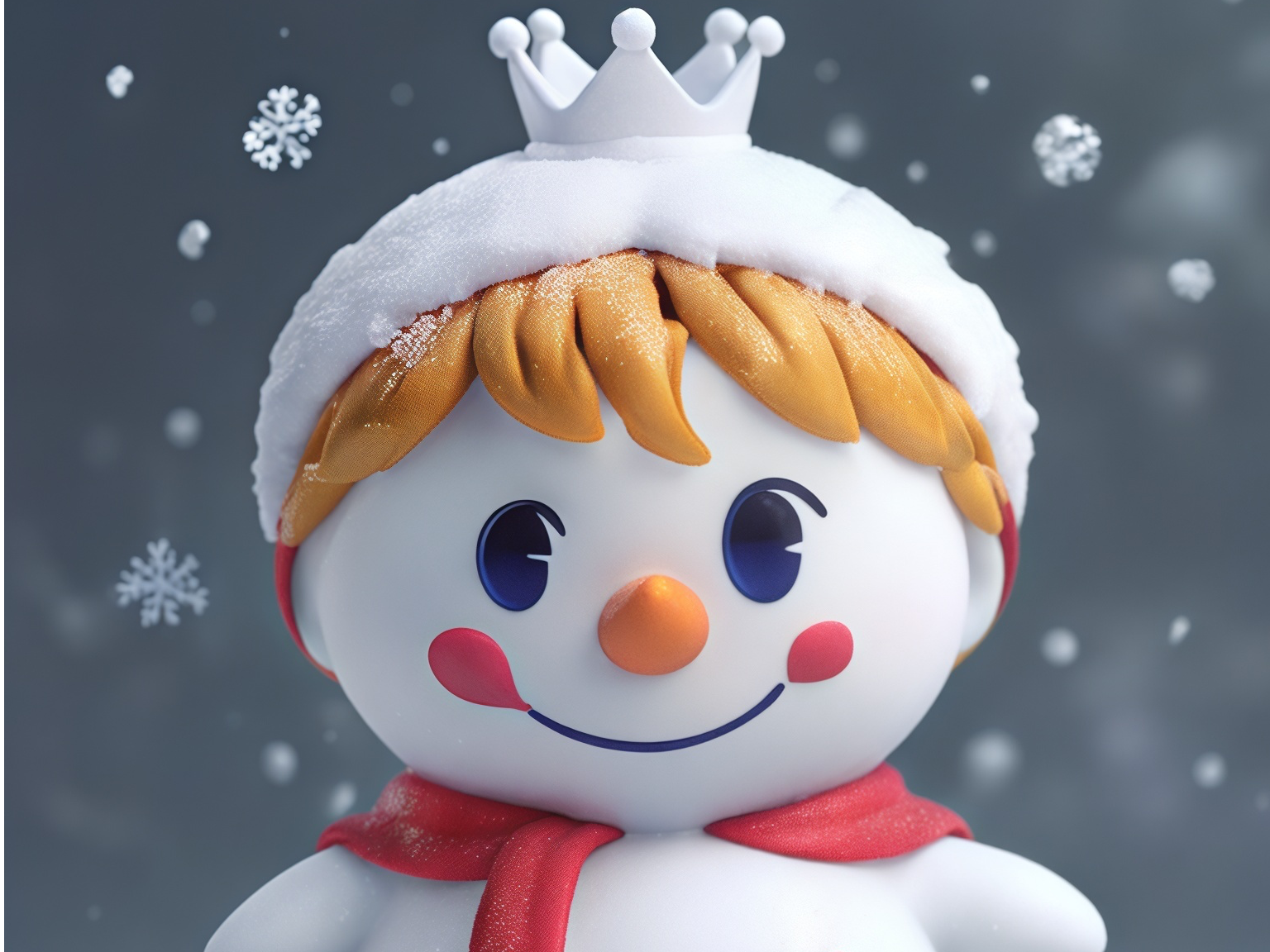 可爱小雪王_honeywhy-站酷ZCOOL