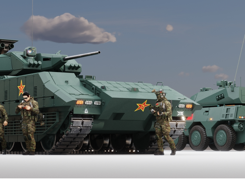 VN20重型步战车3D打印文件_blackblood-站酷ZCOOL