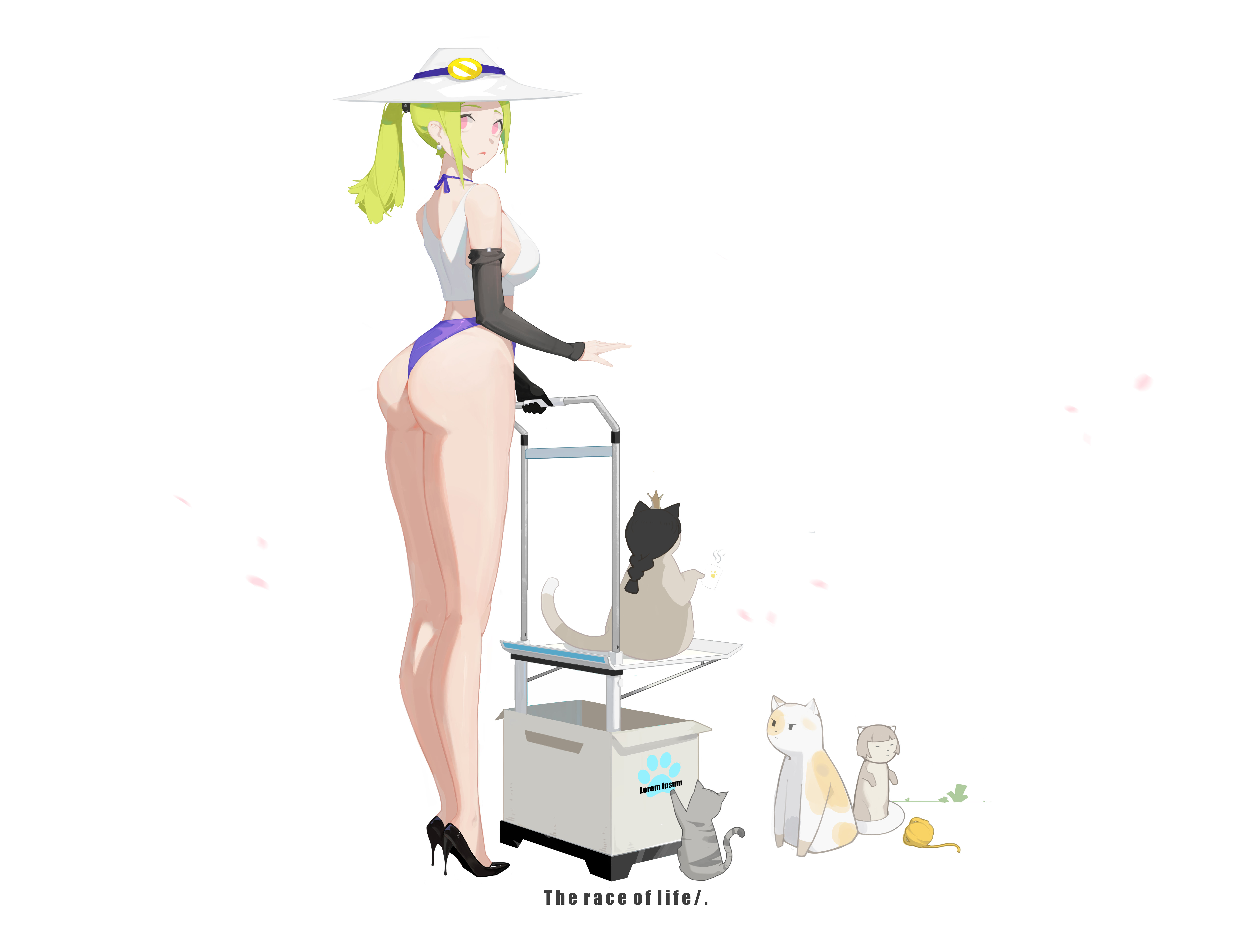 二次元少女练习_楠柯Orz-站酷ZCOOL