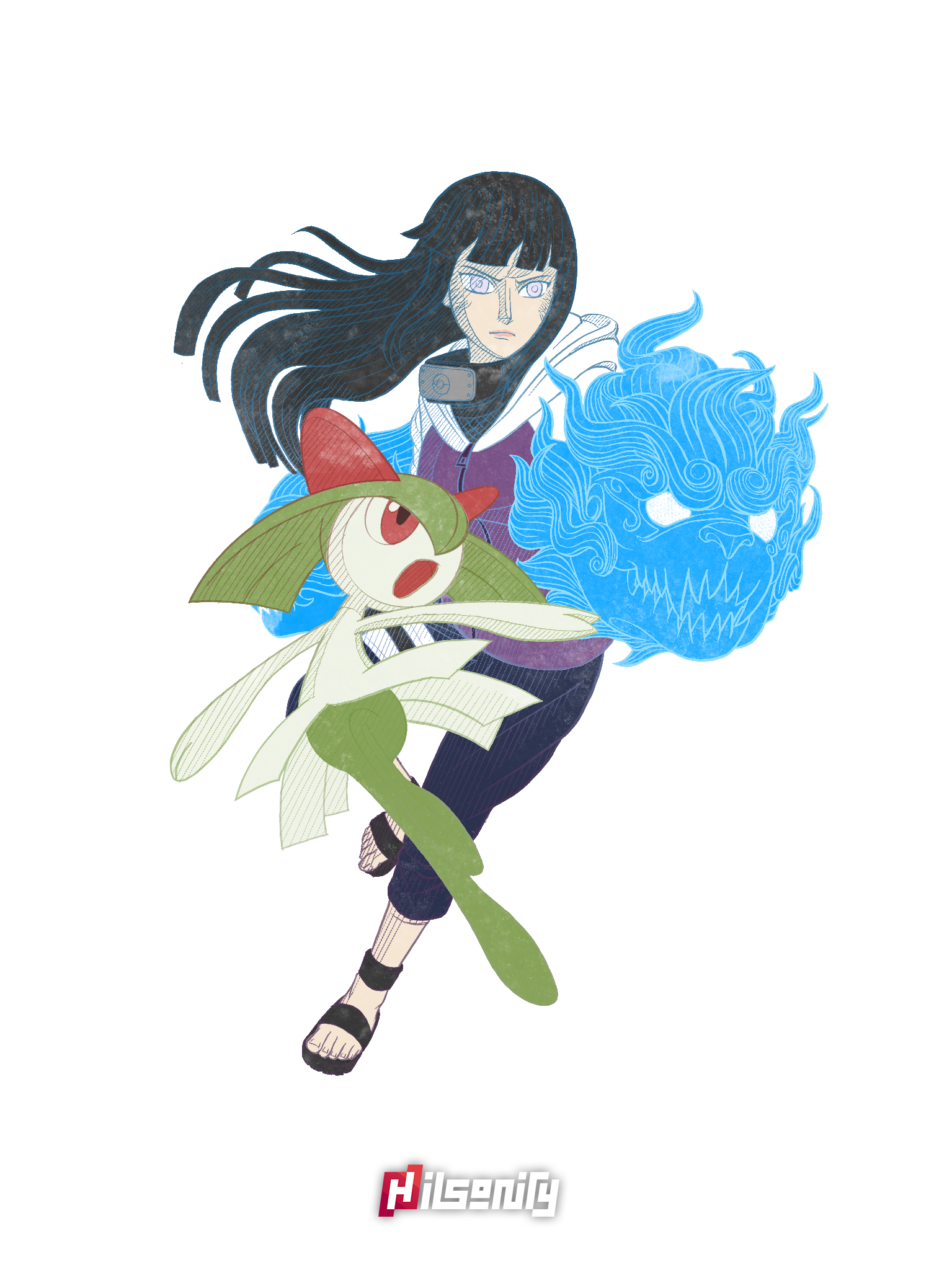 【Poke影】雏田 & 奇鲁莉安_Hilsonity-站酷ZCOOL