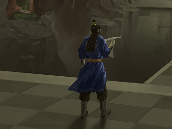 古墓_烈艳红纯-站酷ZCOOL