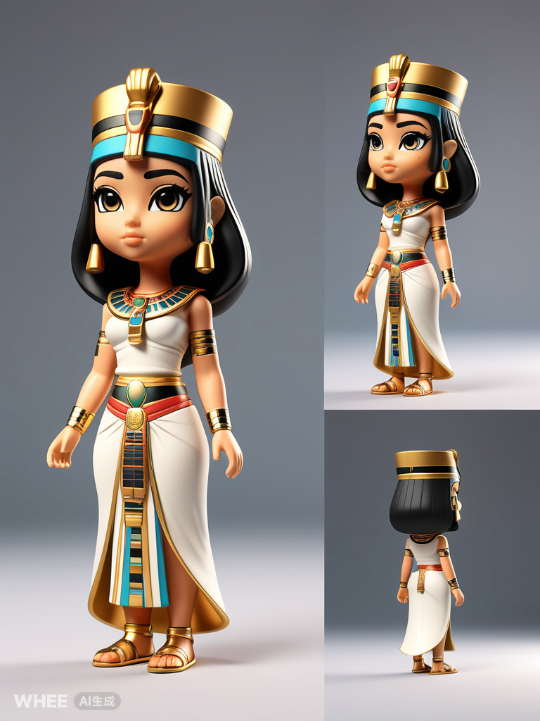 WHEE创作埃及法老IP盲盒设计教程_Contra实验编程-站酷ZCOOL