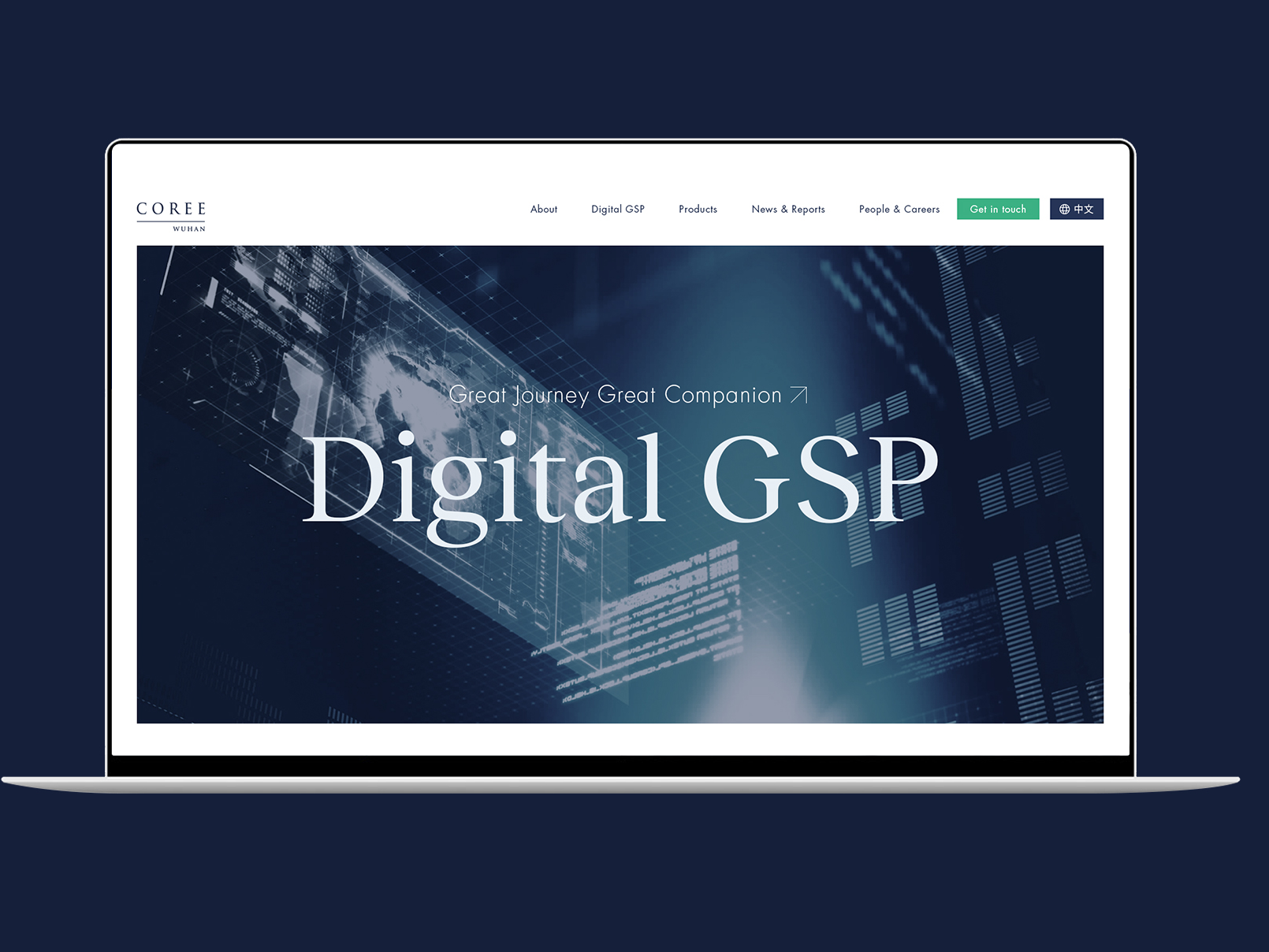 COREE WUHAN 医药公司网站设计_COREE_DESIGN-站酷ZCOOL