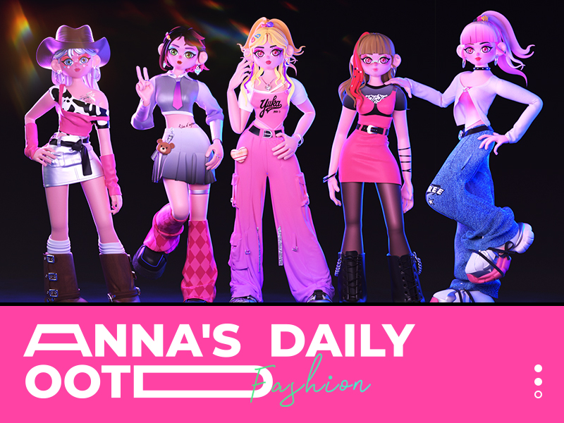 ANNA'S OOTD 每日穿搭_大橘为为重-站酷ZCOOL