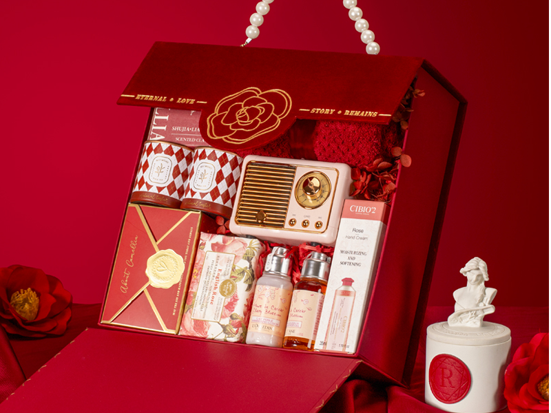 礼盒伴手礼 喜事用品 结婚 送闺蜜 _商业产品摄影-站酷ZCOOL