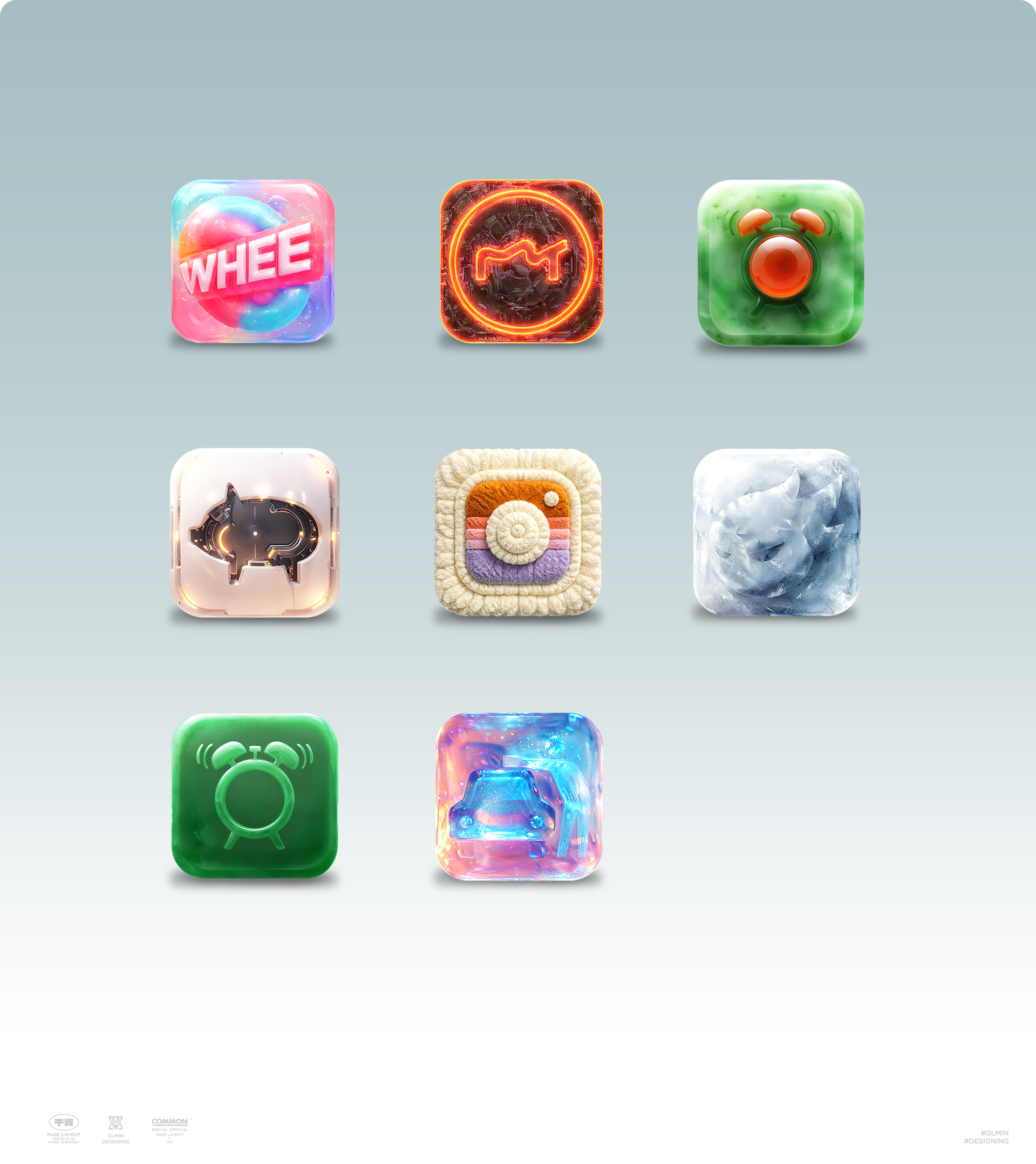 WHEE创意实战-多样图标风格一网打尽_智明了智明-站酷ZCOOL