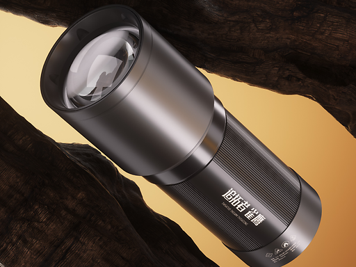 摄影手电筒 补光手电筒建模渲染详情设计 仅供参考_JAMES_ROM-站酷ZCOOL