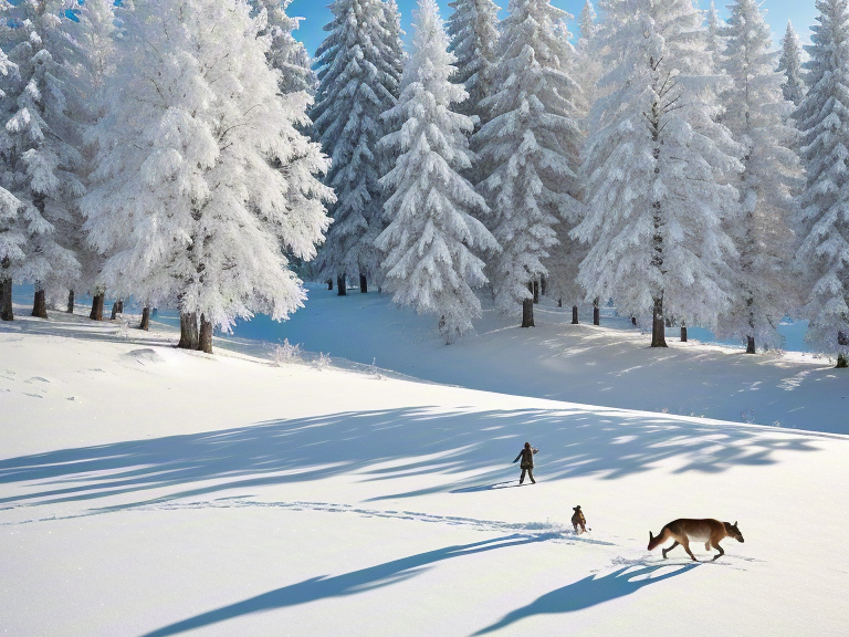 冬天_小狮纸cool-站酷ZCOOL