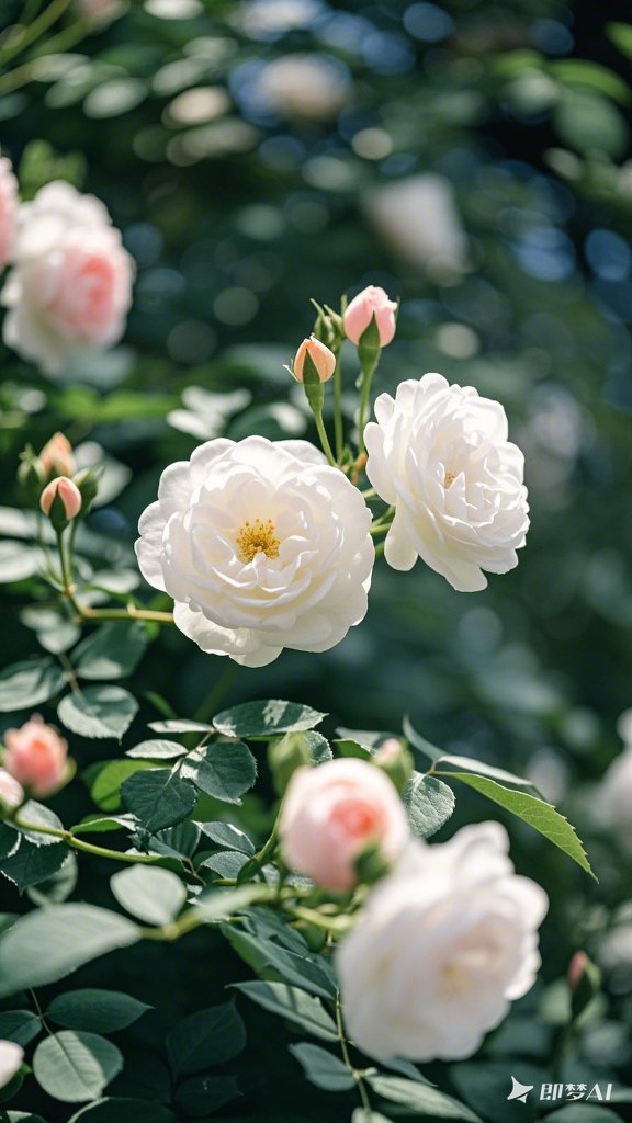 盛开的蔷薇花_Gagahand-站酷ZCOOL