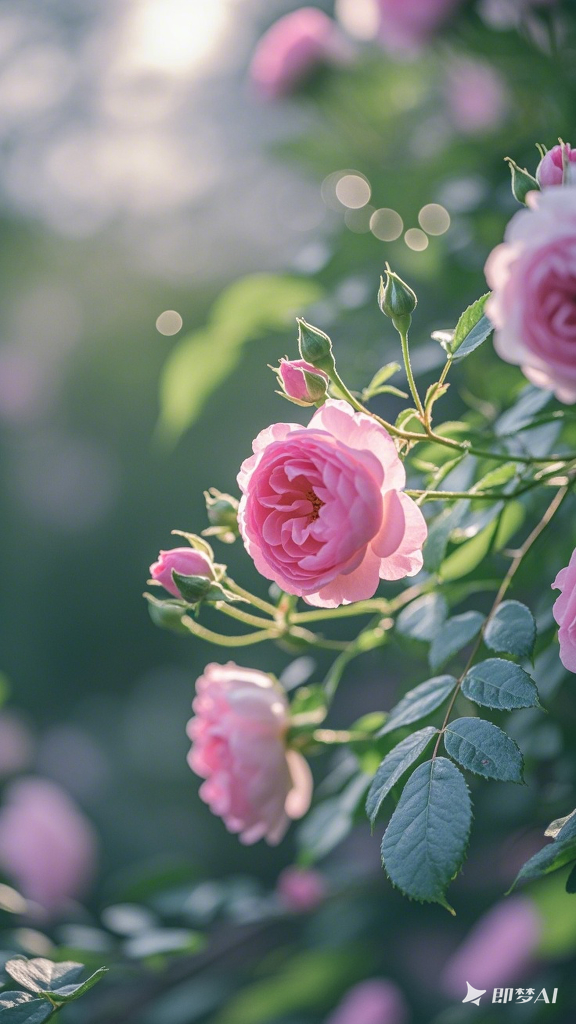 盛开的蔷薇花_Gagahand-站酷ZCOOL