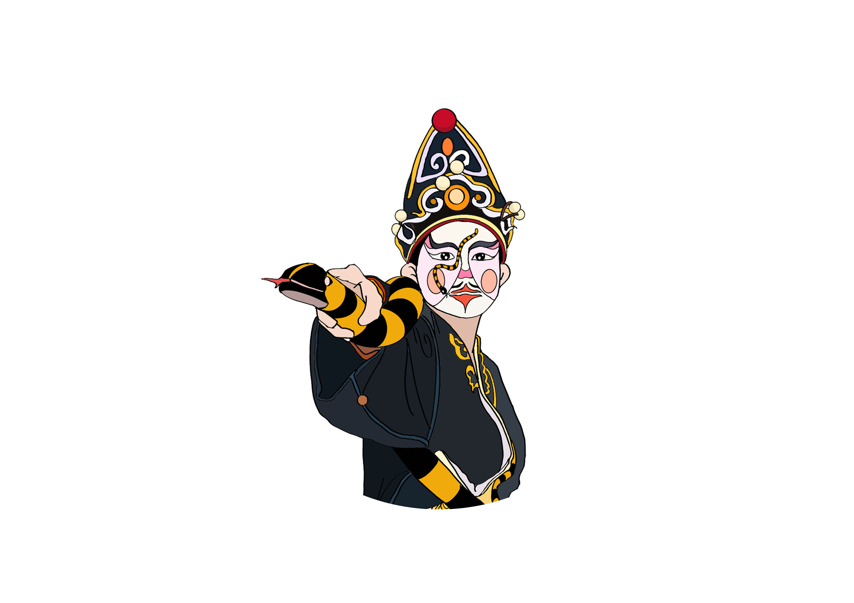 潮汕英歌舞 | IP形象设计_昔岭-站酷ZCOOL