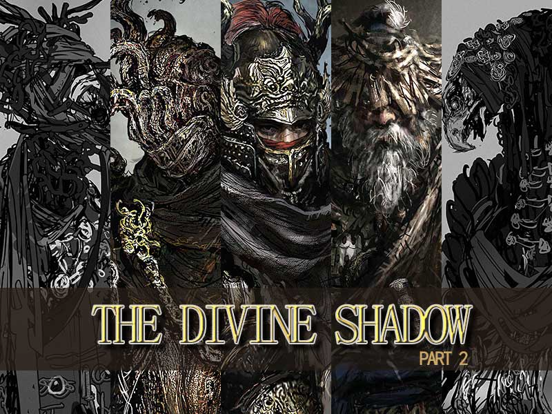 《THE DIVINE SHADOW》系列之二_陶字辈-站酷ZCOOL