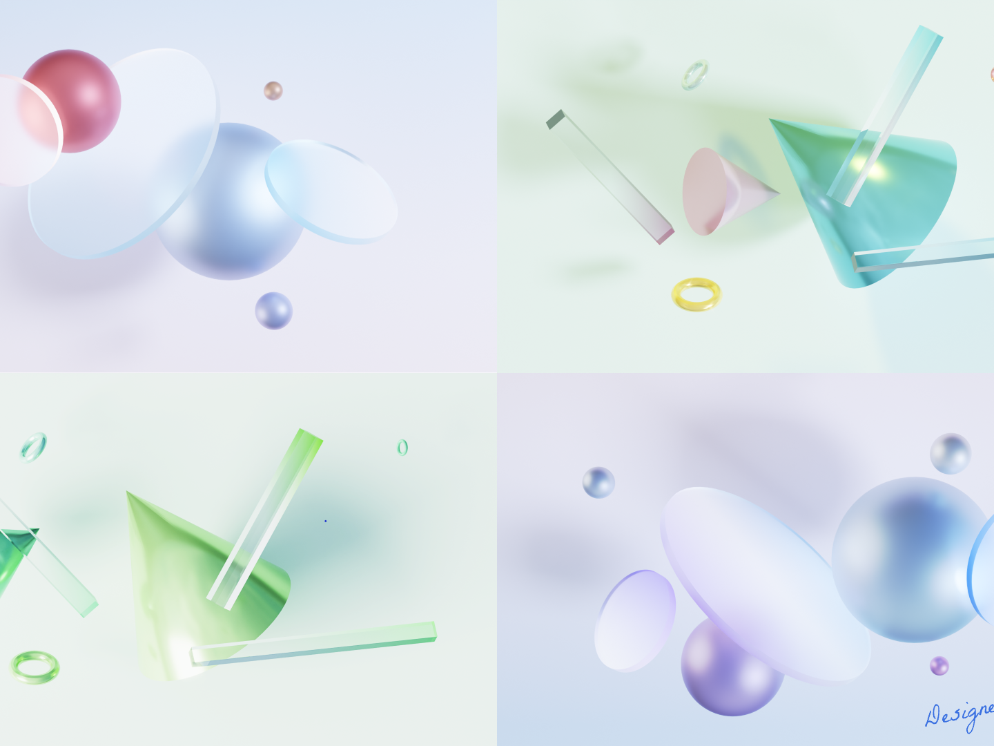 创意 | 3D几何体_隔壁大婶Cherry-站酷ZCOOL